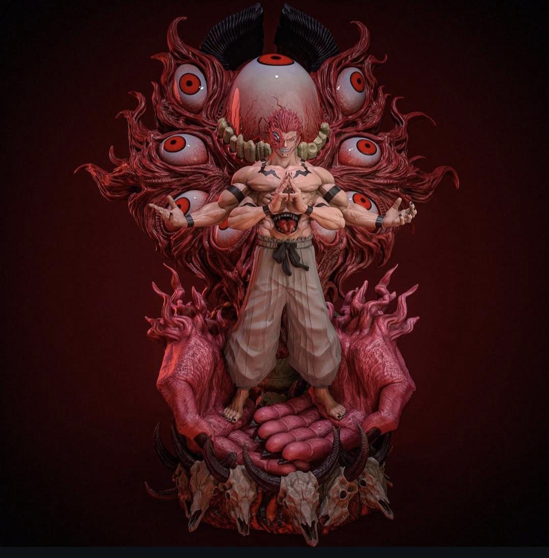 Ryomen Sukuna Resin Statue – 1/6 Collectible – True Form – Jujutsu ...