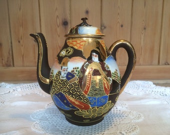 Satsuma teapot | Etsy