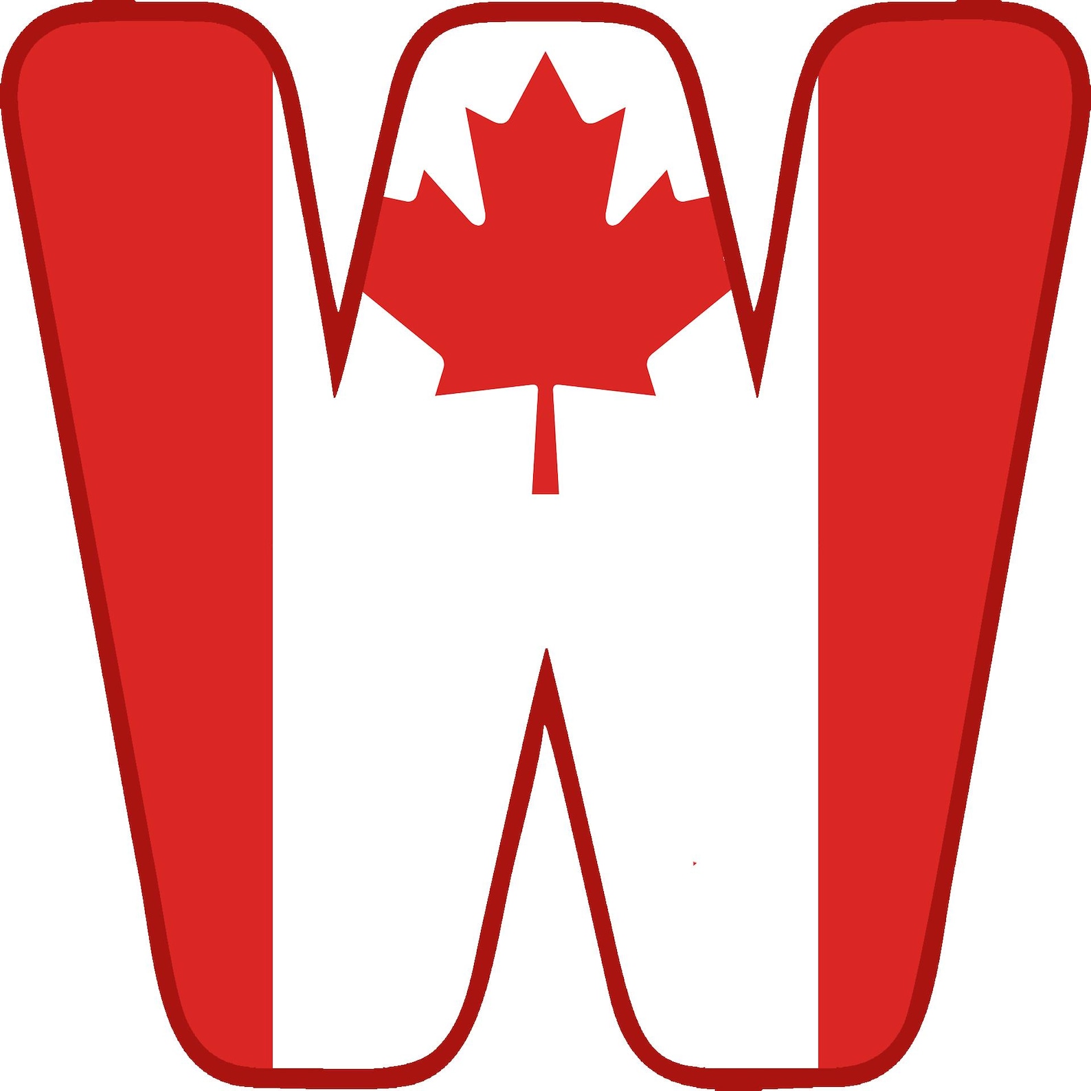 CANADIAN FLAG Alphabet and Numbers Png, Canada Alphabet Png, Canada ...