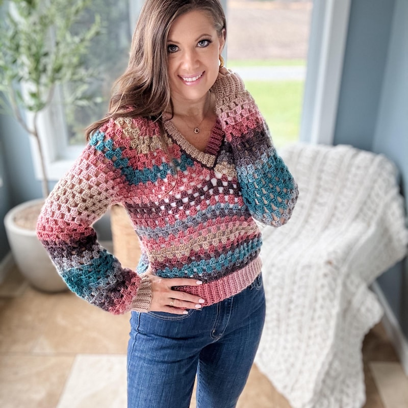 V Neck Christmas Jumper - Etsy UK