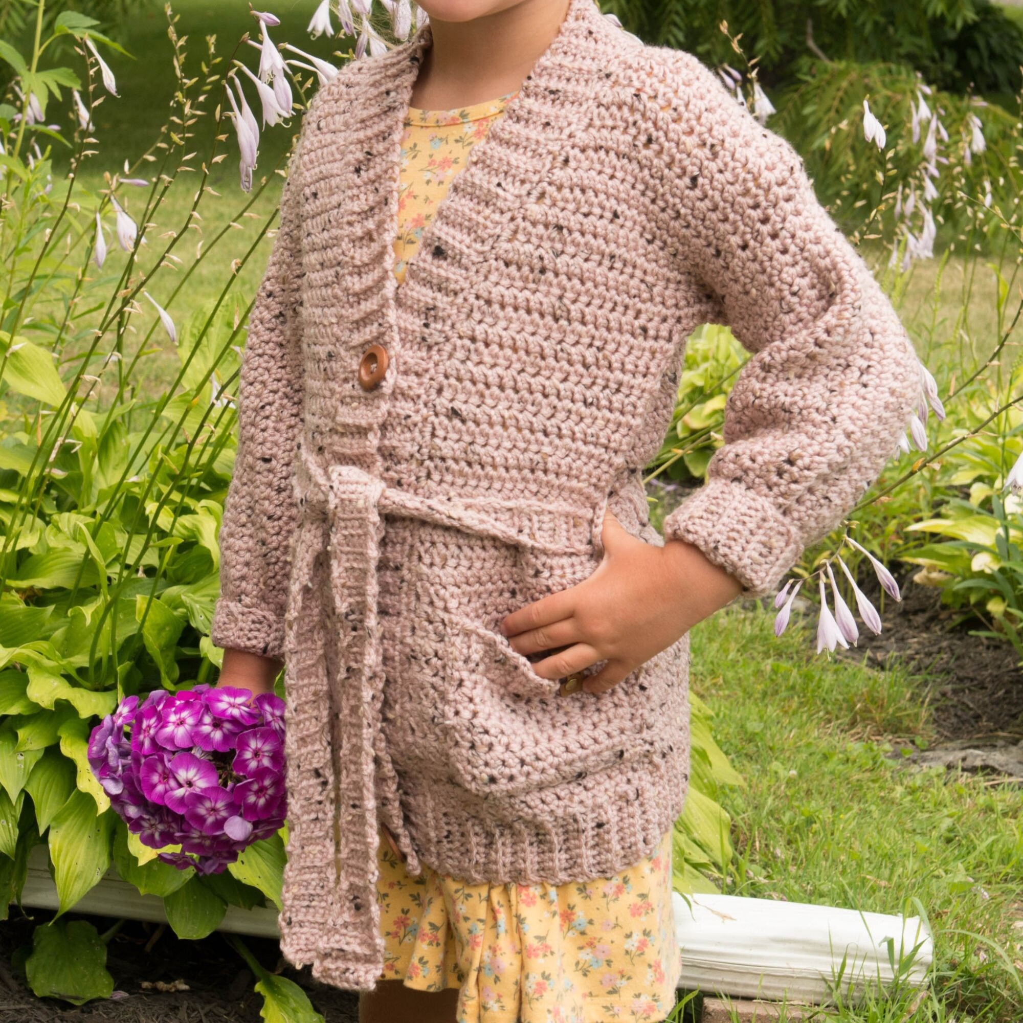 Cardigan Crochet Pattern / Mini Lakeside Cardigan Child Size Pattern ...