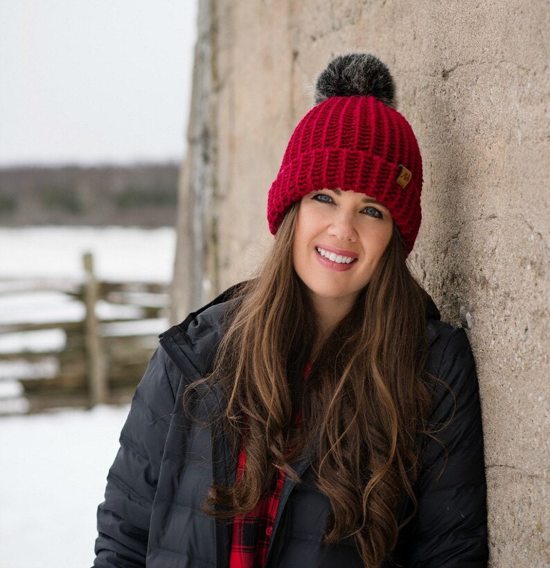 CROCHET PATTERN Buffalo Plaid Family Hat Set - Etsy Canada
