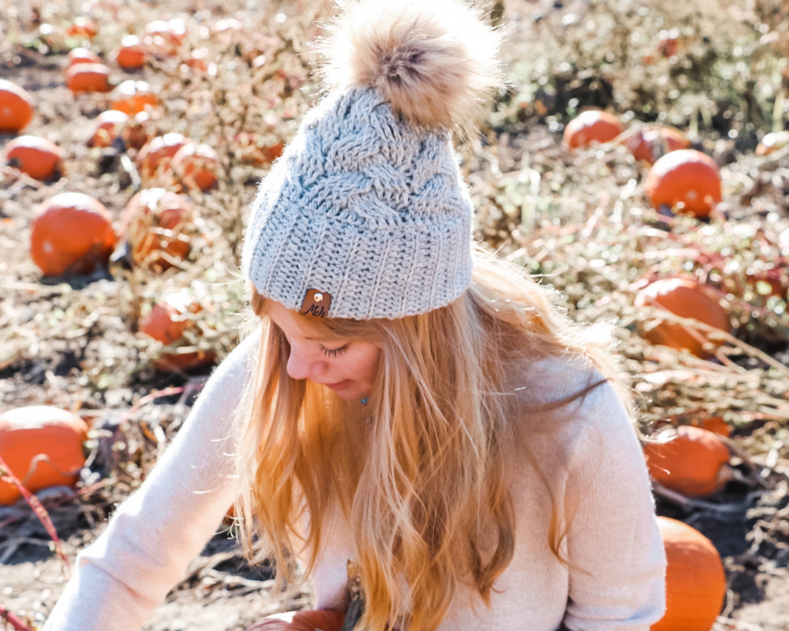 CROCHET PATTERN / Braided Crochet Hat - Etsy