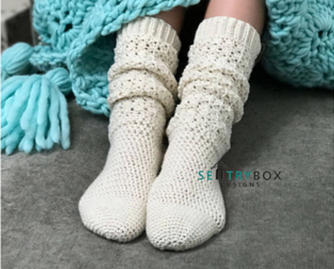 CROCHET PATTERN Lace Sock - Lace Crochet Pattern for Sock - Endless ...