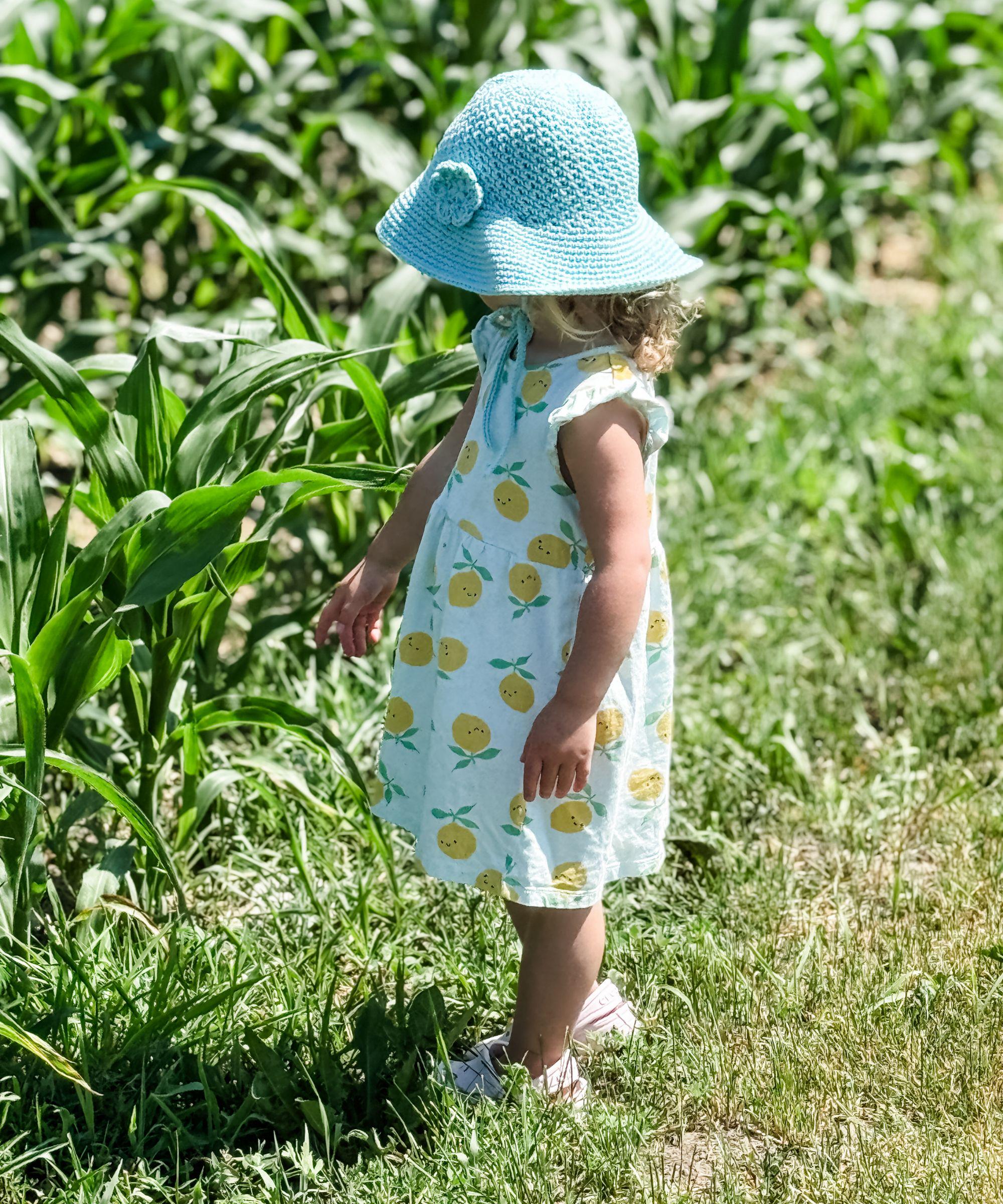 CROCHET PATTERN & VIDEO/ Baby Sand Sunhat, Baby Crochet Sunhat Pattern ...