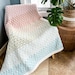 CROCHET PATTERN & VIDEO/ Rainbow Hugs Mosaic Blanket, Inset Mosaic ...