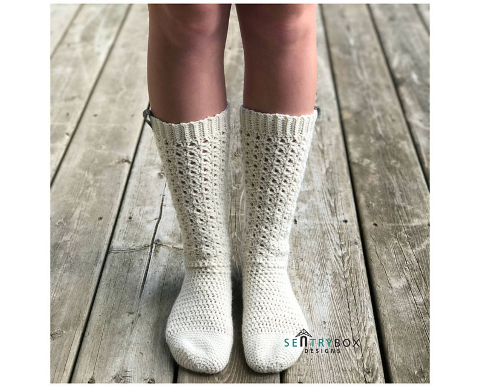 CROCHET PATTERN Lace Sock Lace Crochet Pattern for Sock - Etsy