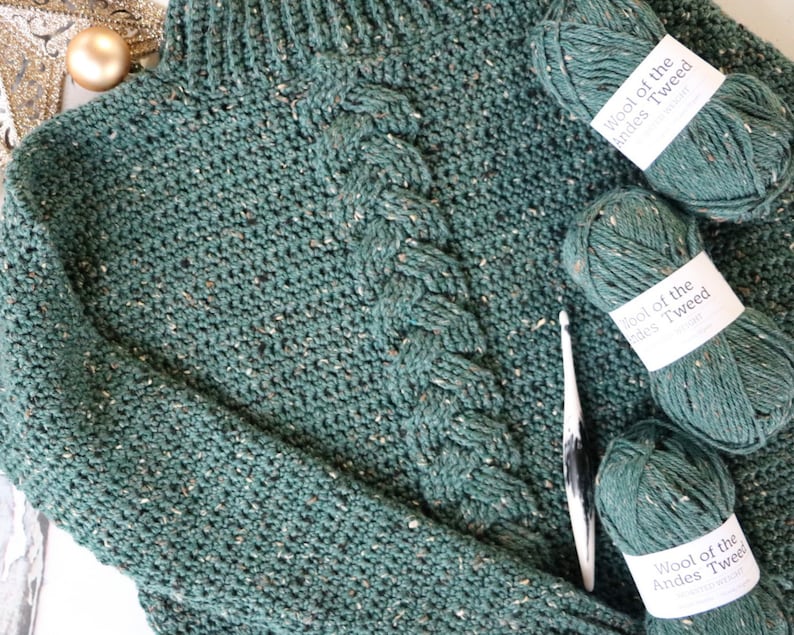 CROCHET PATTERN & VIDEO/ Coconut Macaroon Sweater Dress, Crochet Dress ...