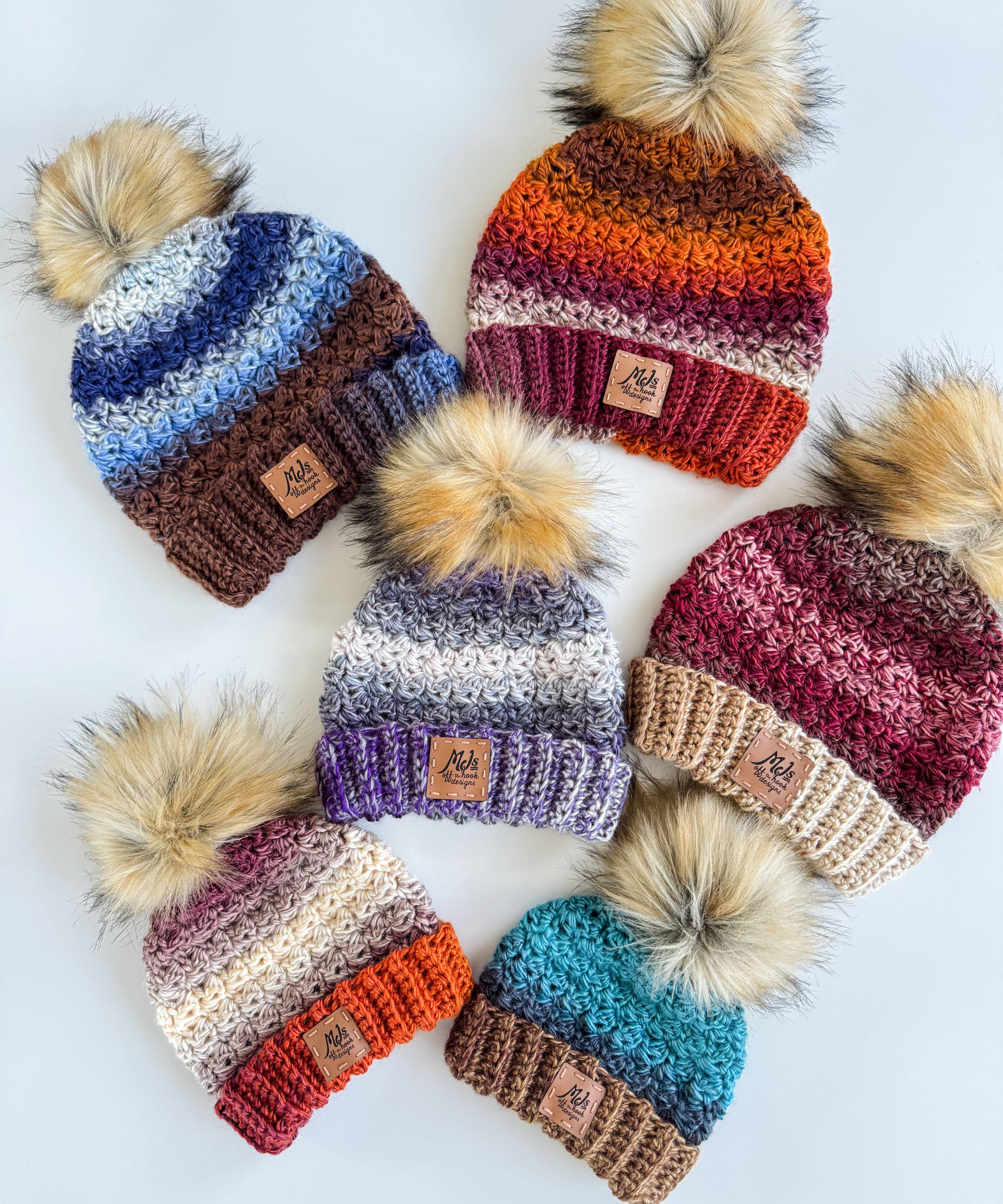 CROCHET PATTERN & VIDEO/ Chunky Suzette Beanie, Easey Crochet Pattern ...