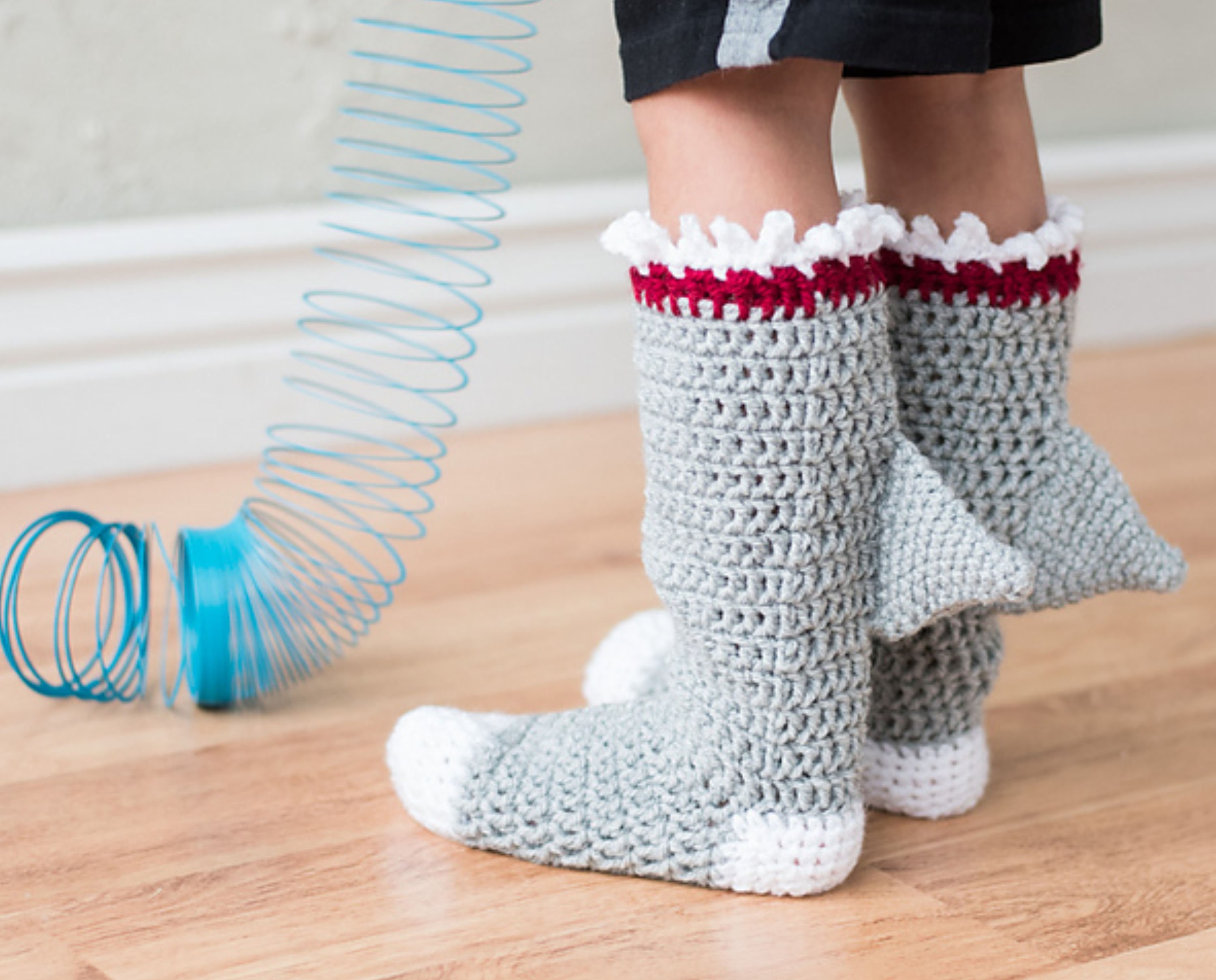 CROCHET PATTERN for Shark Hoodie and Crochet Socks - Shark Crochet ...