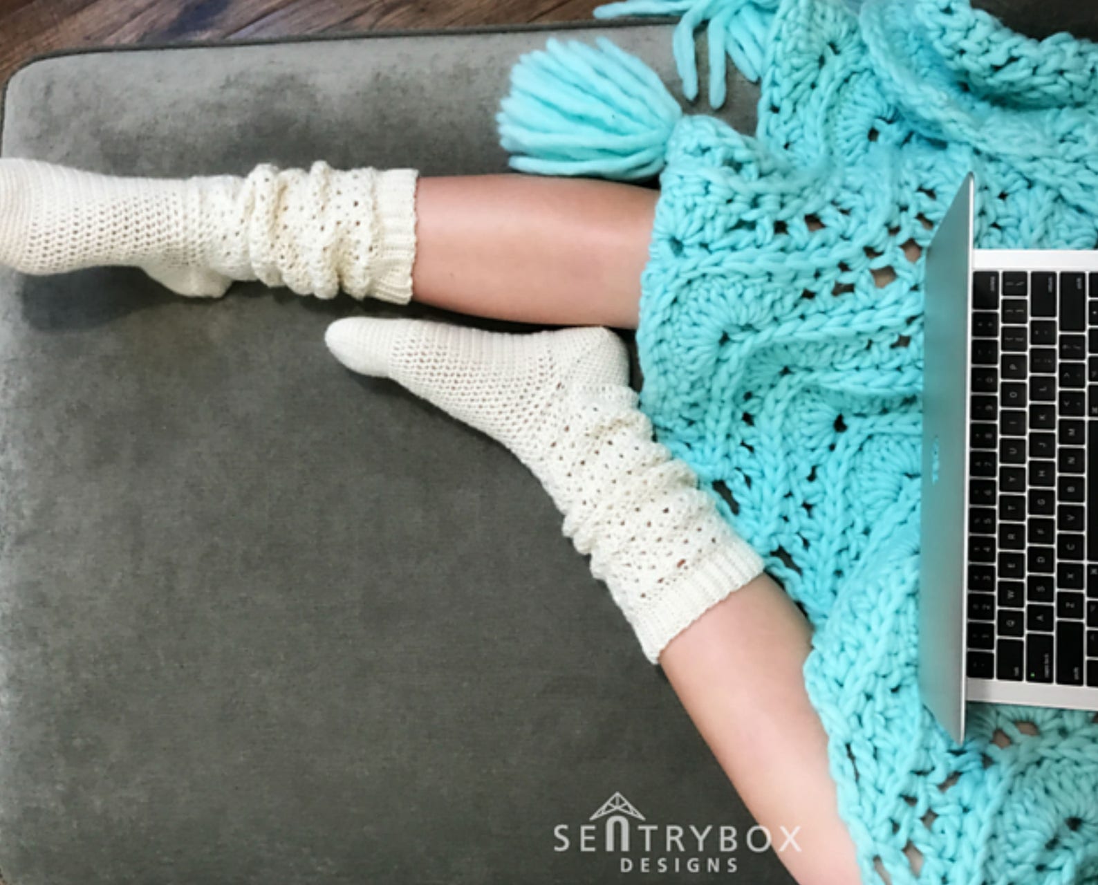 CROCHET PATTERN Lace Sock - Lace Crochet Pattern for Sock - Endless ...