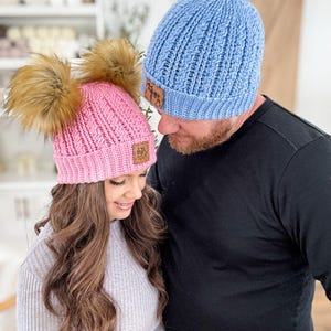 CROCHET PATTERN & VIDEO/ Cuddle Cables Crochet Beanie Pattern, Pdf ...