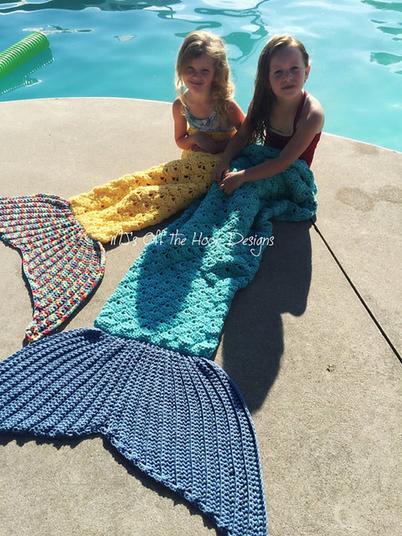 CROCHET PATTERN Mermaid Beach Towel Bag Mermaid Beach Bag | Etsy