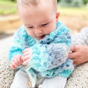 CROCHET PATTERN & VIDEO/ Mini Pop Cardigan Crochet Pattern / Easy Top ...