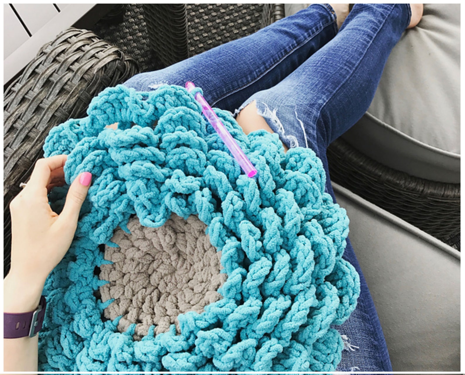 CROCHET PATTERN Flower Rug Crochet Pattern for Flower Rug - Etsy