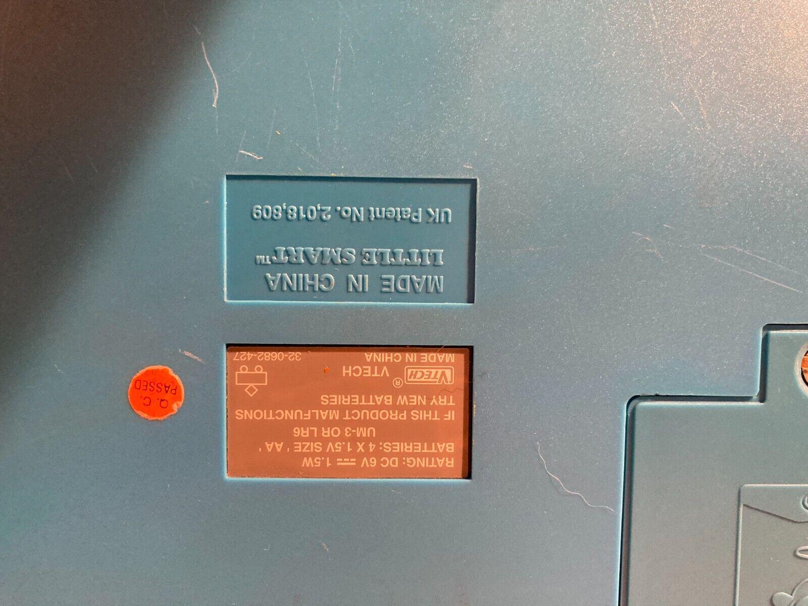 Vtech Talking Little Smart Alphabet Desk Learning Toy Works Vintage ...