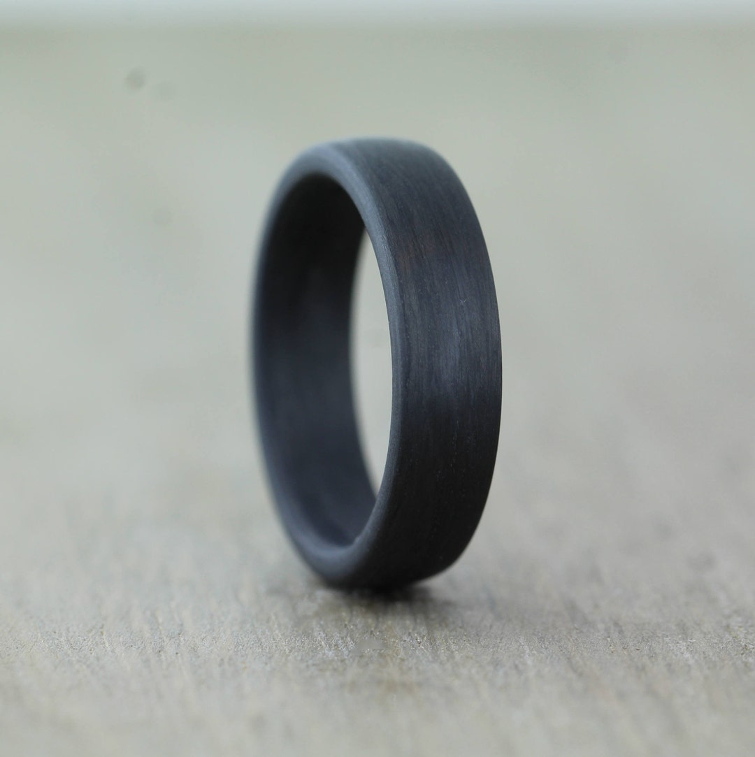 Carbon Fibre Wedding Ring With FREE Engraving! Carbon Fiber Wedding ...