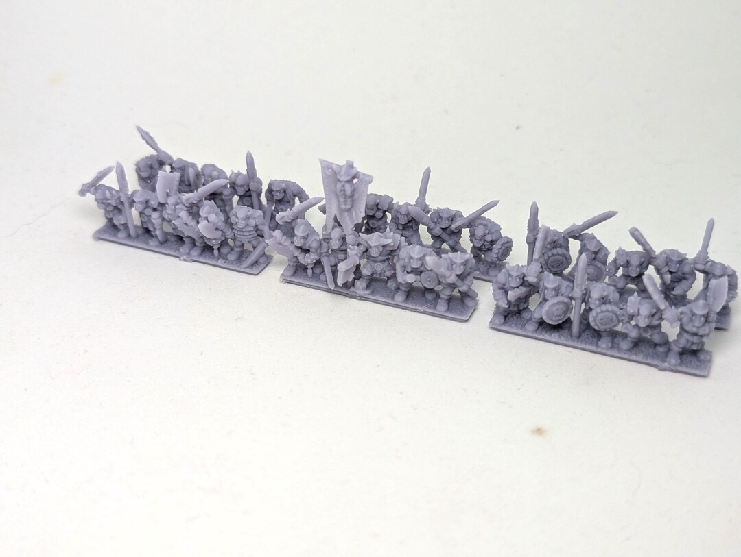 Warmaster 10mm - 15mm Orc Warriors - Etsy