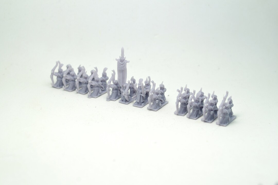 Warmaster 10mm High Elves Archers - Etsy
