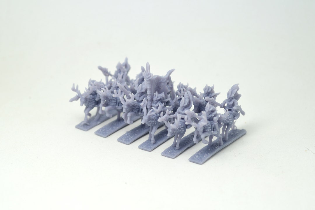 Warmaster 10mm 15mm Wood Elf Wild Riders - Etsy UK