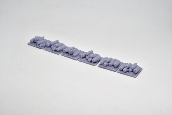 Warmaster 10mm 15mm Daemons of Nurgle Swarm | Etsy