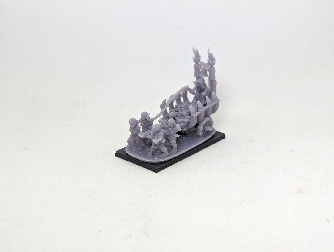 Warmaster 10mm 15mm Vampire Counts Corpse Cart - Etsy