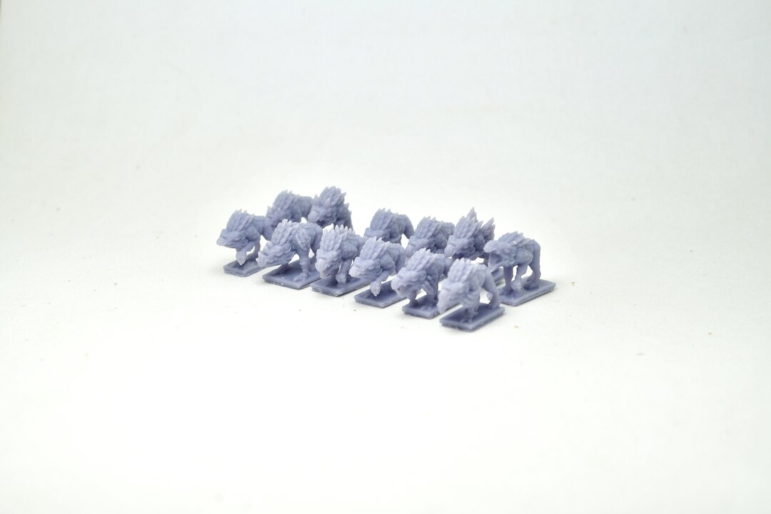 Warmaster 10mm - 15mm Daemons of Tzeentch Hounds - Etsy