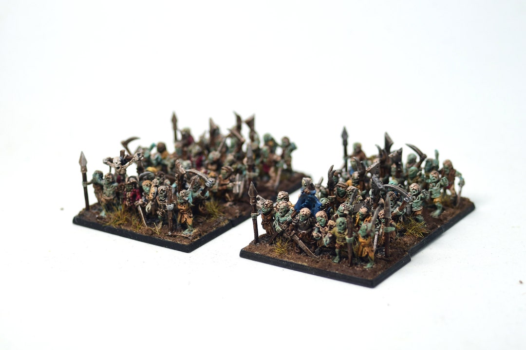Warmaster 10mm - 15mm Vampire Counts Zombies - Etsy UK