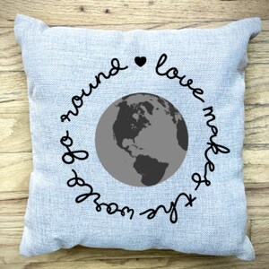 Love Makes the World Go 'round - Love SVG - Digital Image Love - Etsy