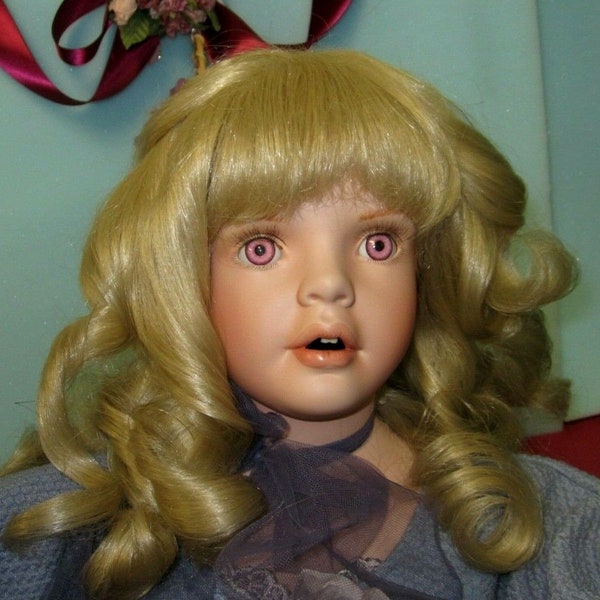 Large Porcelain Doll - Etsy