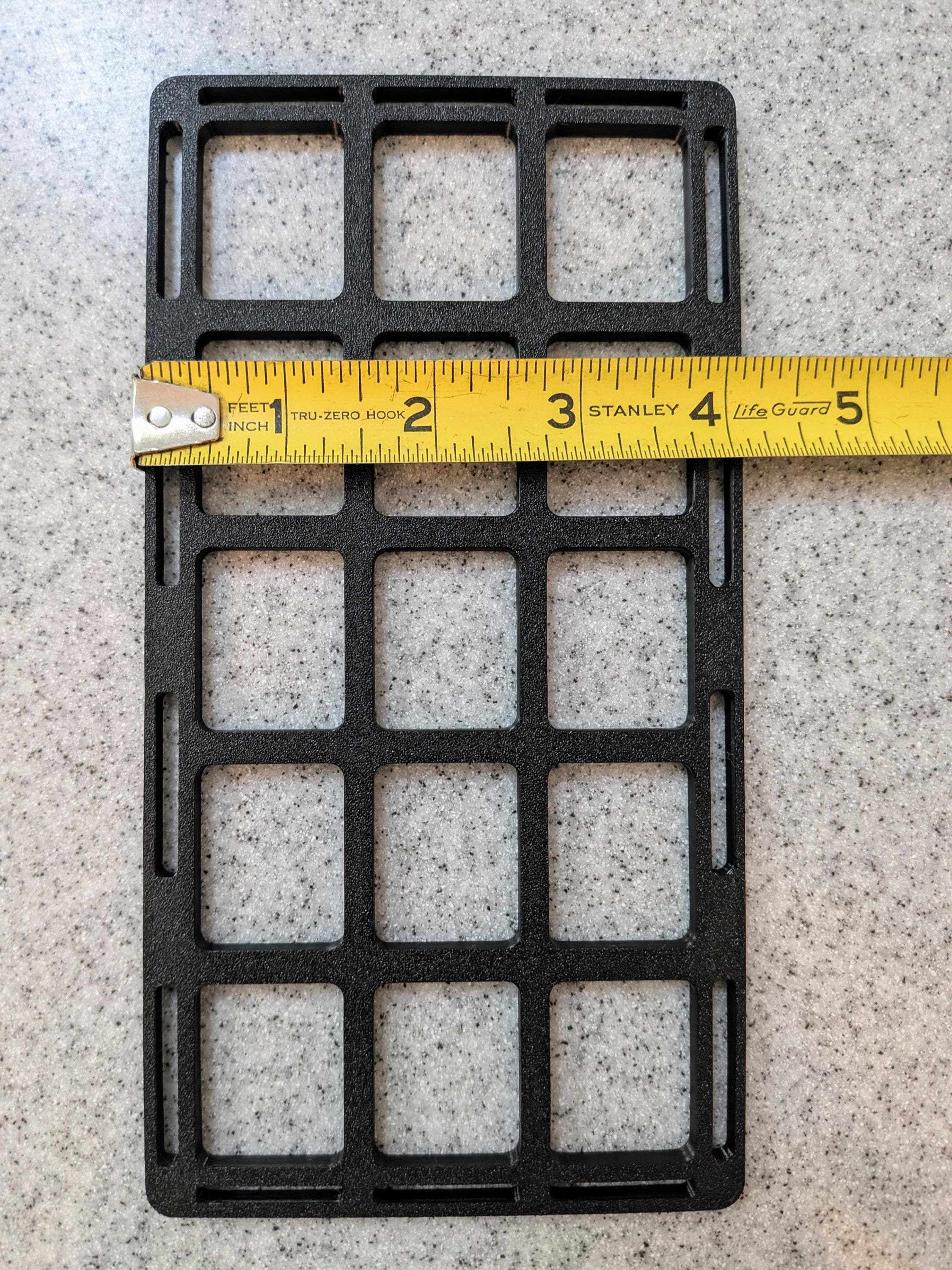 New Skinny 3D Printed MOLLE Panel – Lightweight Storage Solution - Etsy