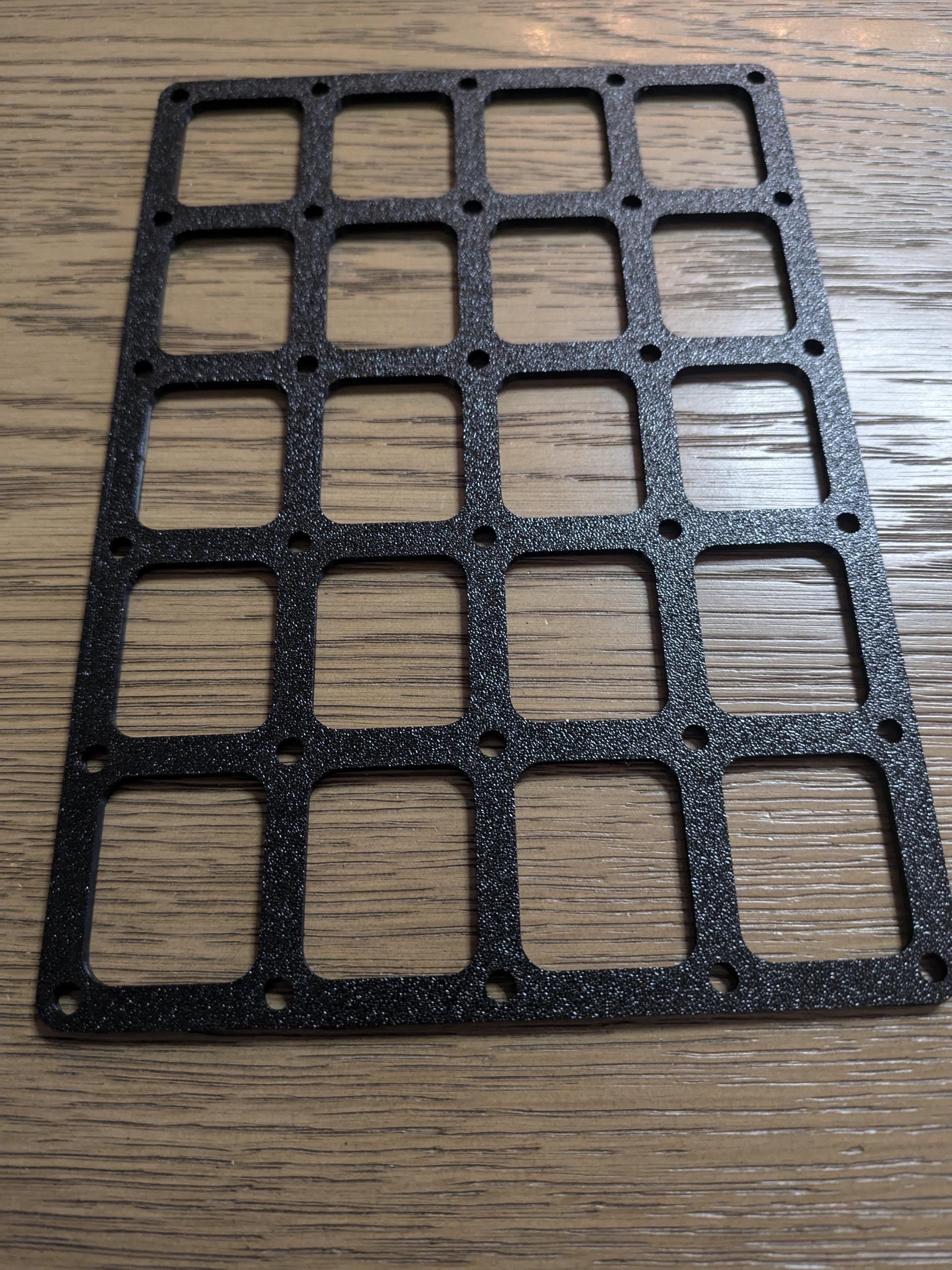 Molle Panel 3D Printed 5x4 8"x5.5" - Etsy