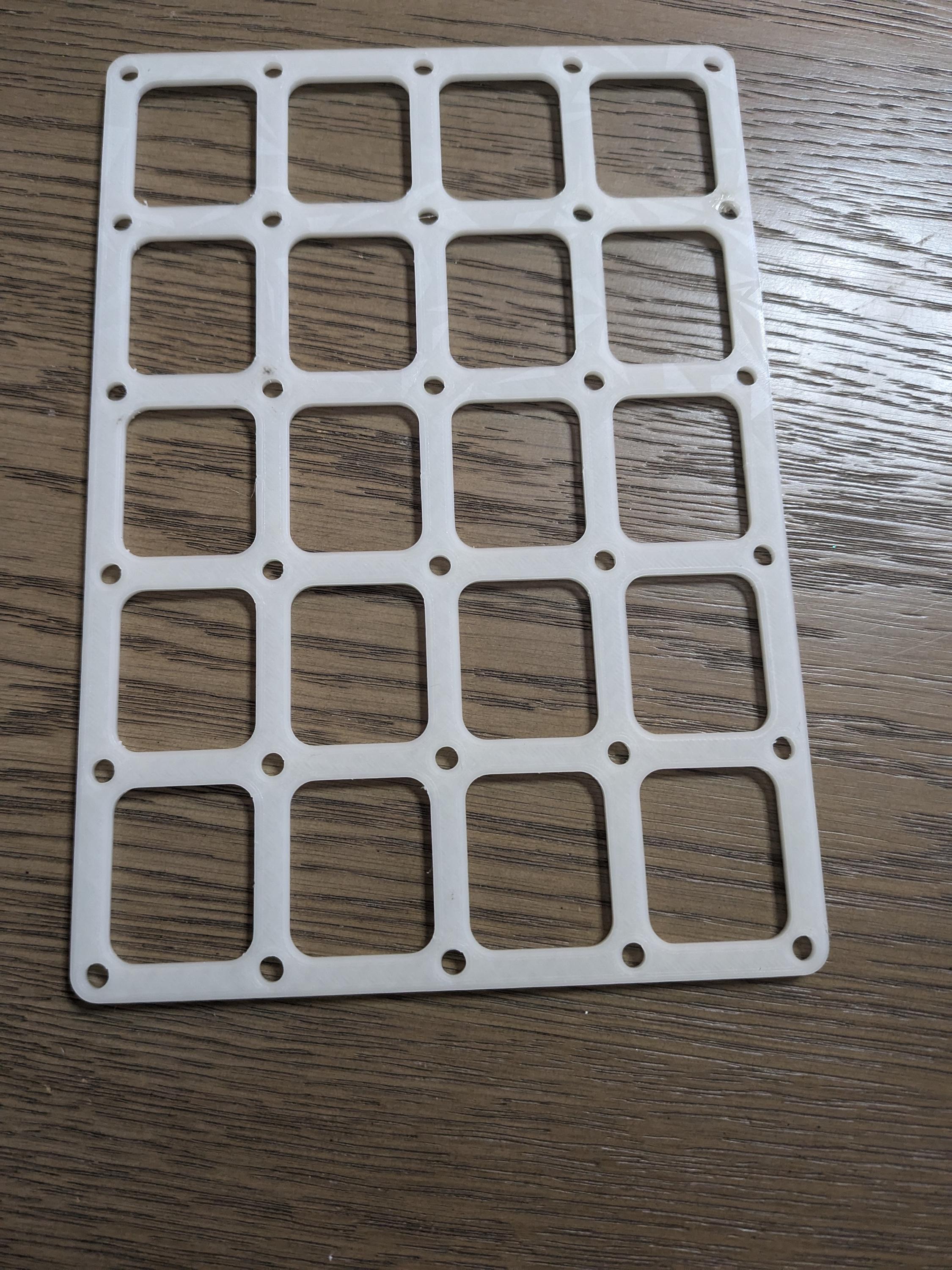 Molle Panel 3D Printed 5x4 8"x5.5" - Etsy