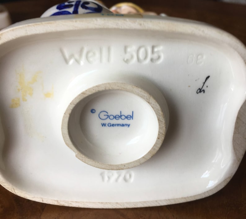 Vintage Goebel Co-boy Ceramic Figurine - Sam the Chef - Etsy