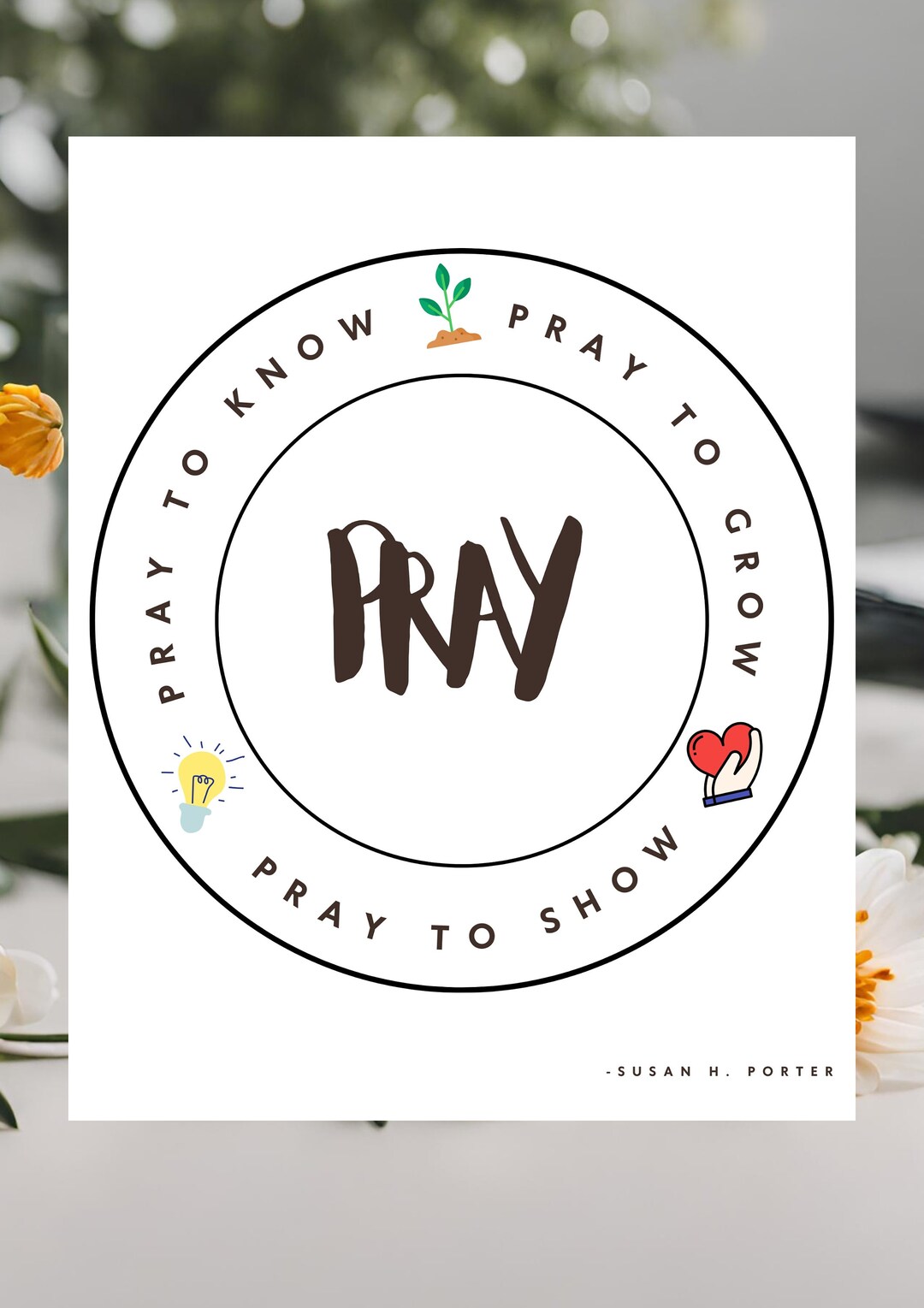 LDS General Conference Printable: Pray to Know Christian Art (digital ...