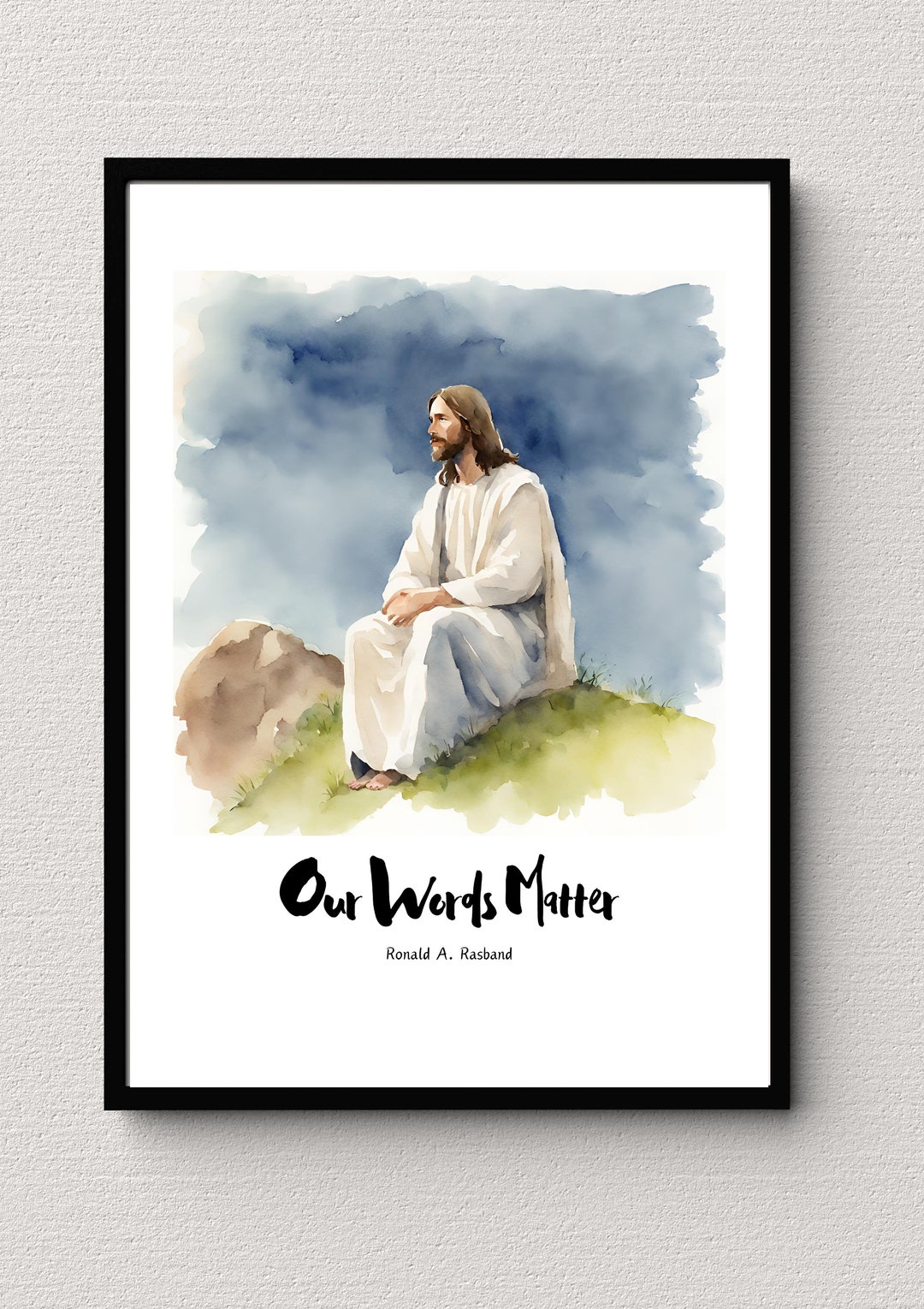 Our Words Matter Print: 2024 General Conference Art (digital Download ...