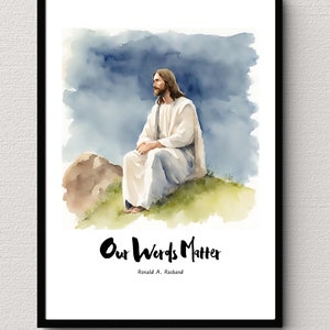 2024 April General Conference, Our Words Matter, the Lord's Words ...