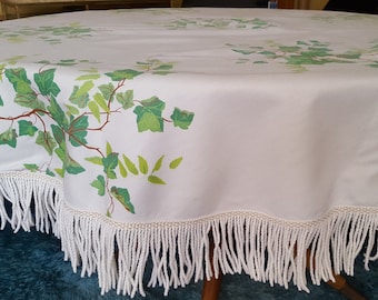 Fringe tablecloth | Etsy