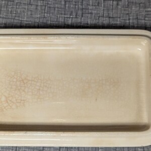 Vintage 1940s Cattail Butter Dish by Universal Pottery - Etsy