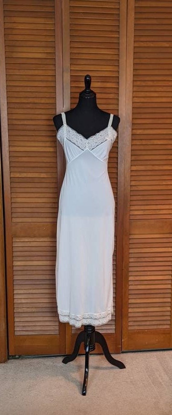 white vintage maxi slip - Gem