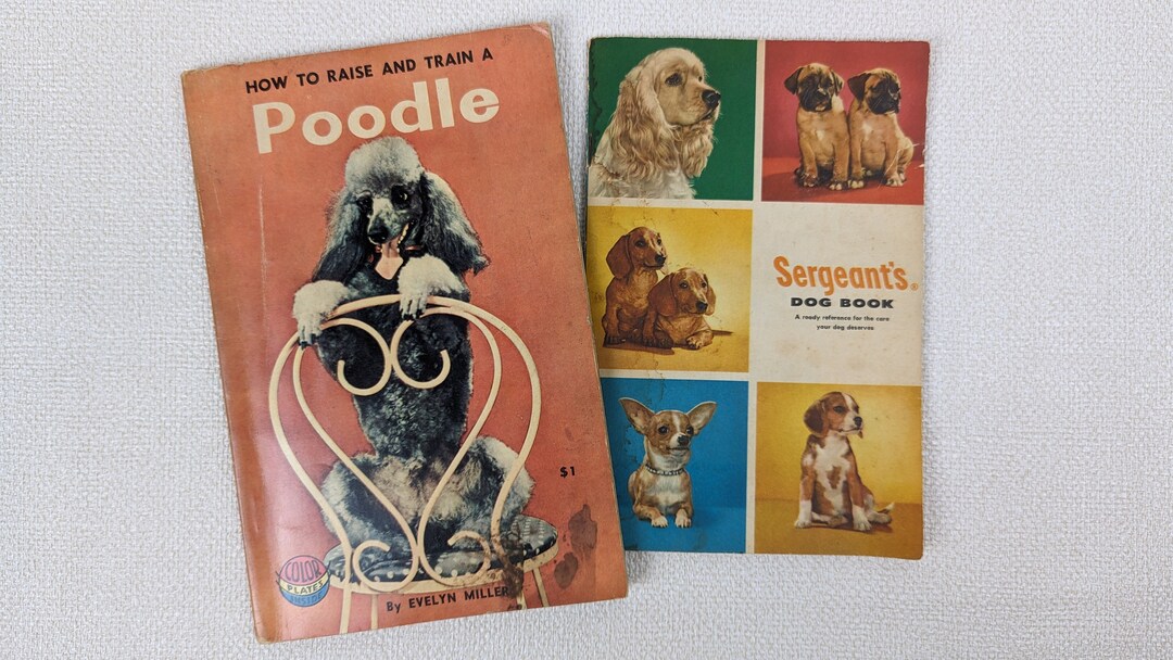 Vintage How to Raise and Train a Poodle by Evelyn Miller (1957) and ...