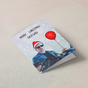 Terminator - Merry Christmas Dickwad - Christmas Card - Etsy UK