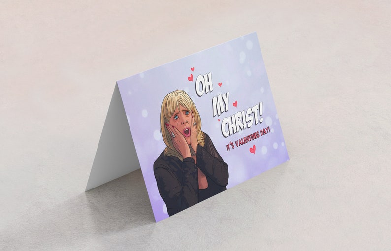 Gavin and Stacey - Pam Oh My Christ - Greetings Card - Etsy UK