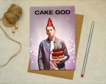 Eminem Birthday Card - Etsy