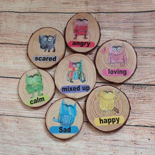 Colour Monster Story Sack - Etsy