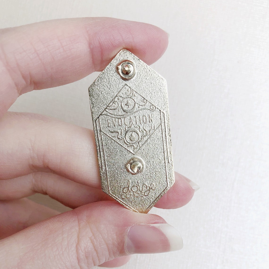 School of Magic: Evocation gold Plating Hard Enamel Pin - Etsy