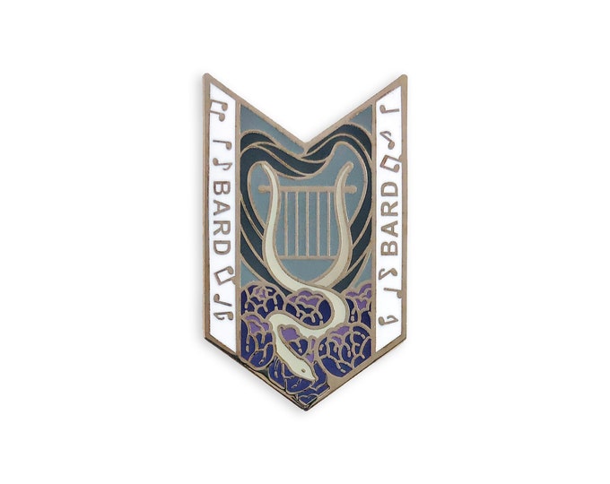 Bard Character Builder Series Hard Enamel Pin - Etsy