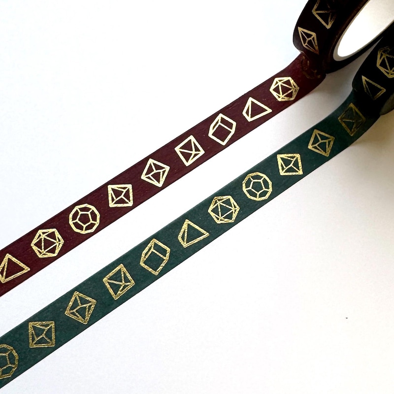 Washi Tape Dnd Dice - Etsy