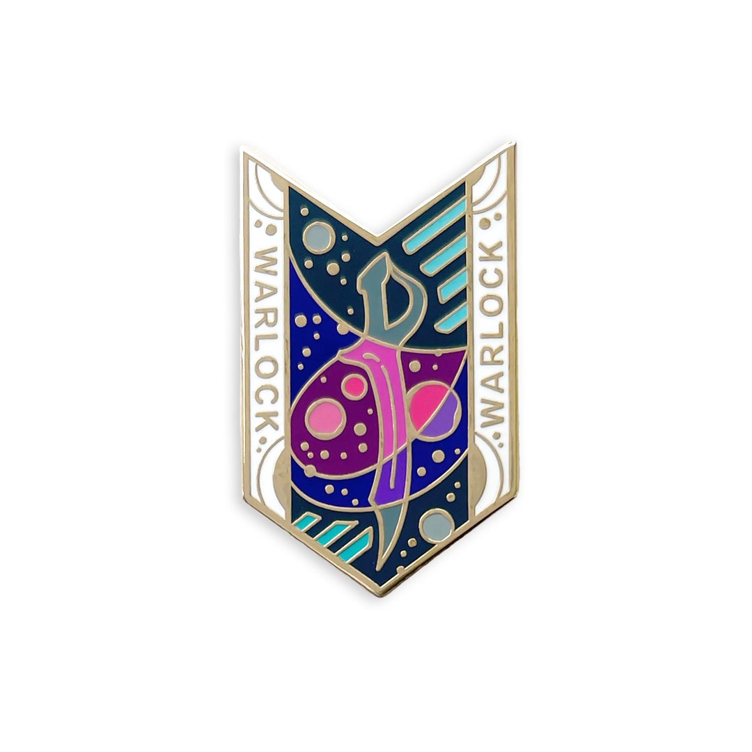 Warlock (astral) - Character Builder Series - Hard Enamel Pin - Etsy