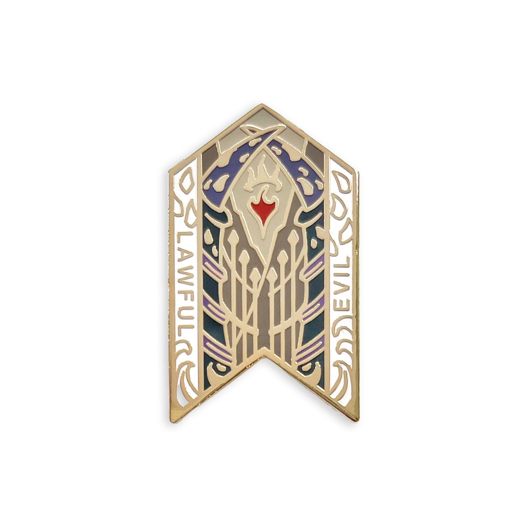Lawful Evil Alignment - Character Builder Series - Hard Enamel Pin - Etsy